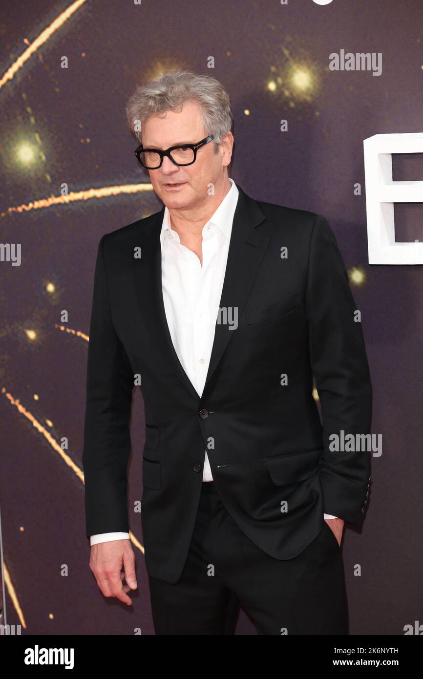 Colin Firth attends film premiere of 'Empire of Light' during the 2022 ...