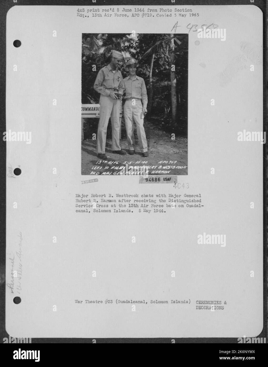 Major general robert b solomon hi-res stock photography and images - Alamy