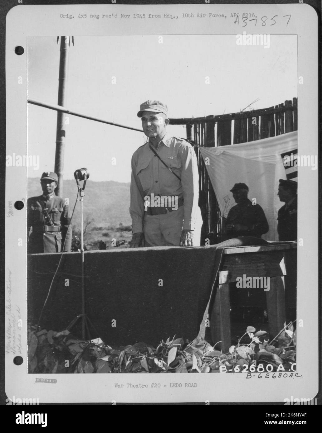 Major General Howard C. Davidson, Commanding General Of 10Th Air Force ...