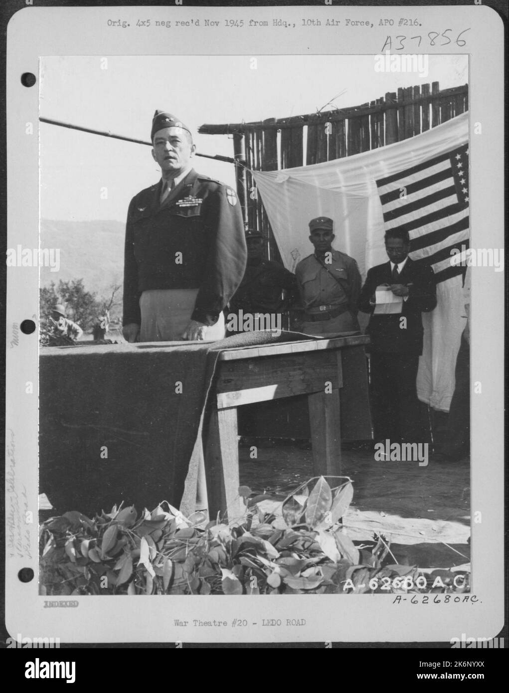 Major General Claire L. Chennault, Commanding General Of 14Th Air Force ...