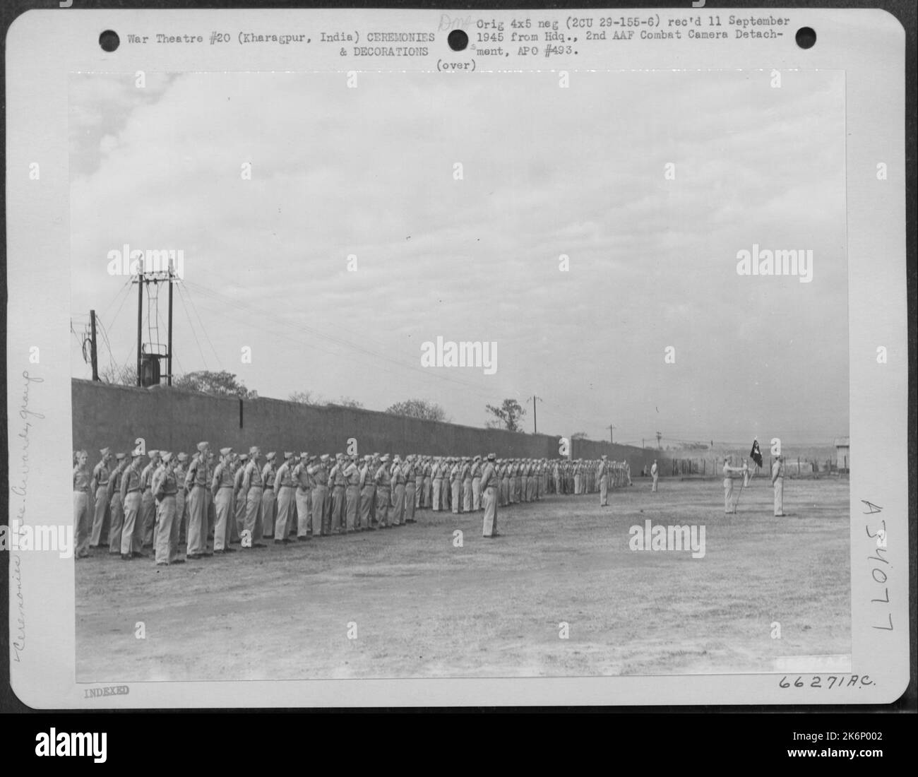 Fourteen men of the XX Bomber Command were presented medals by Brig ...