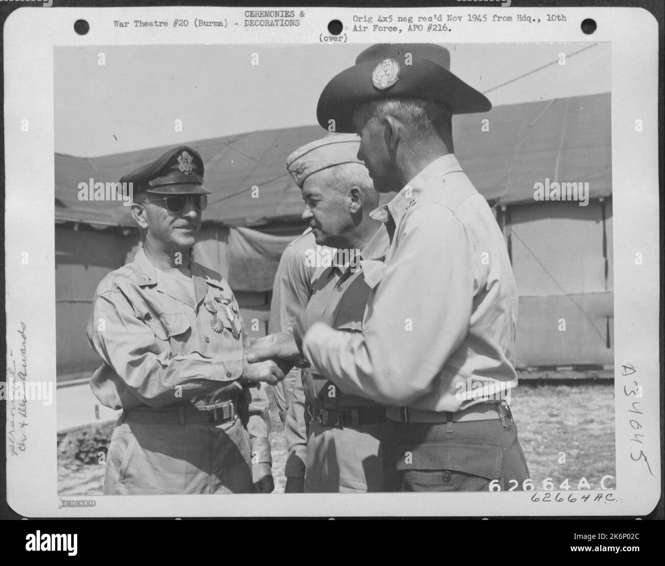 Major General Howard C. Davidson, Commanding General of 10th Air Force ...