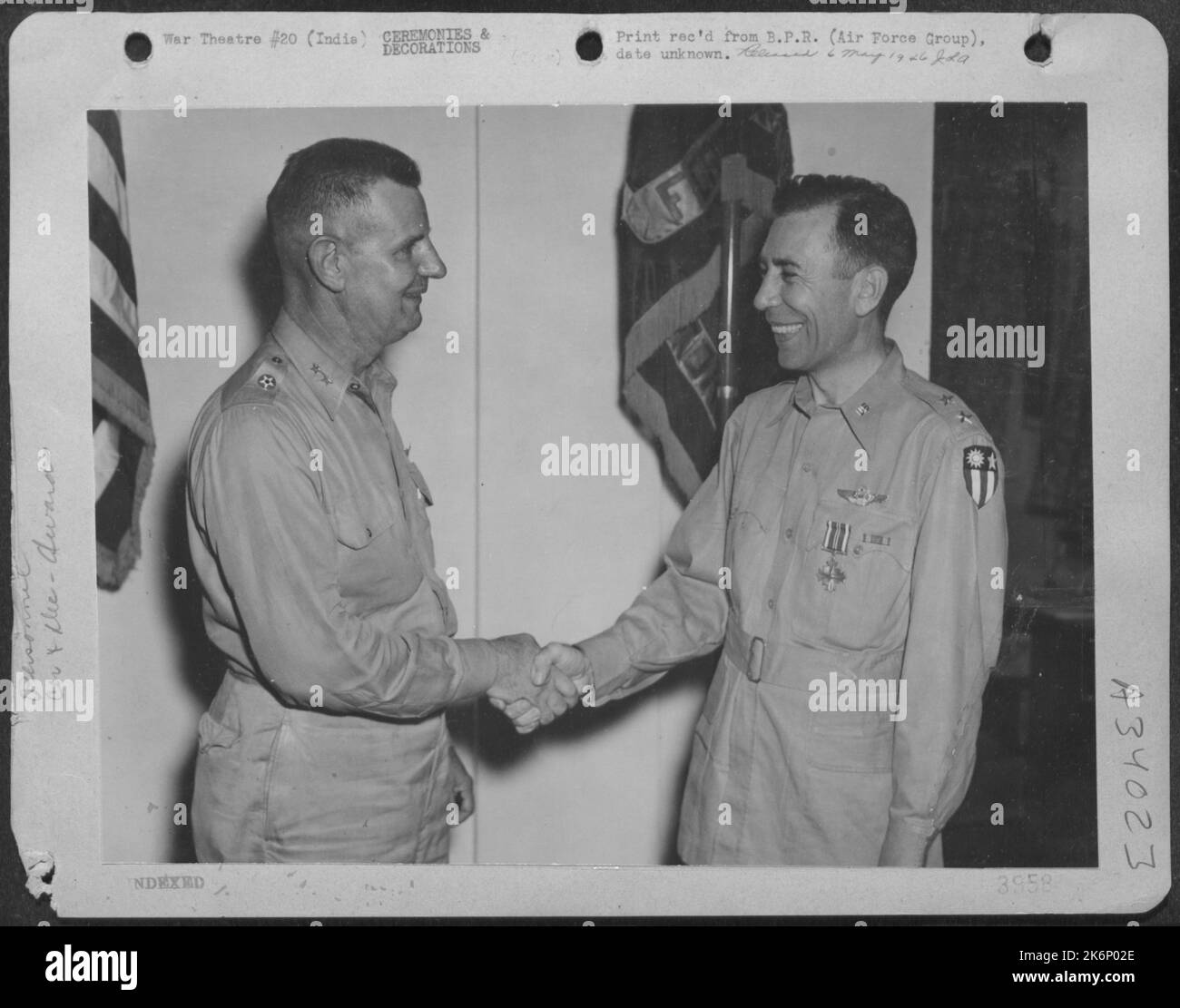 Major General George E. Stratemeyer, Air Adviser to Lt. General Joseph ...