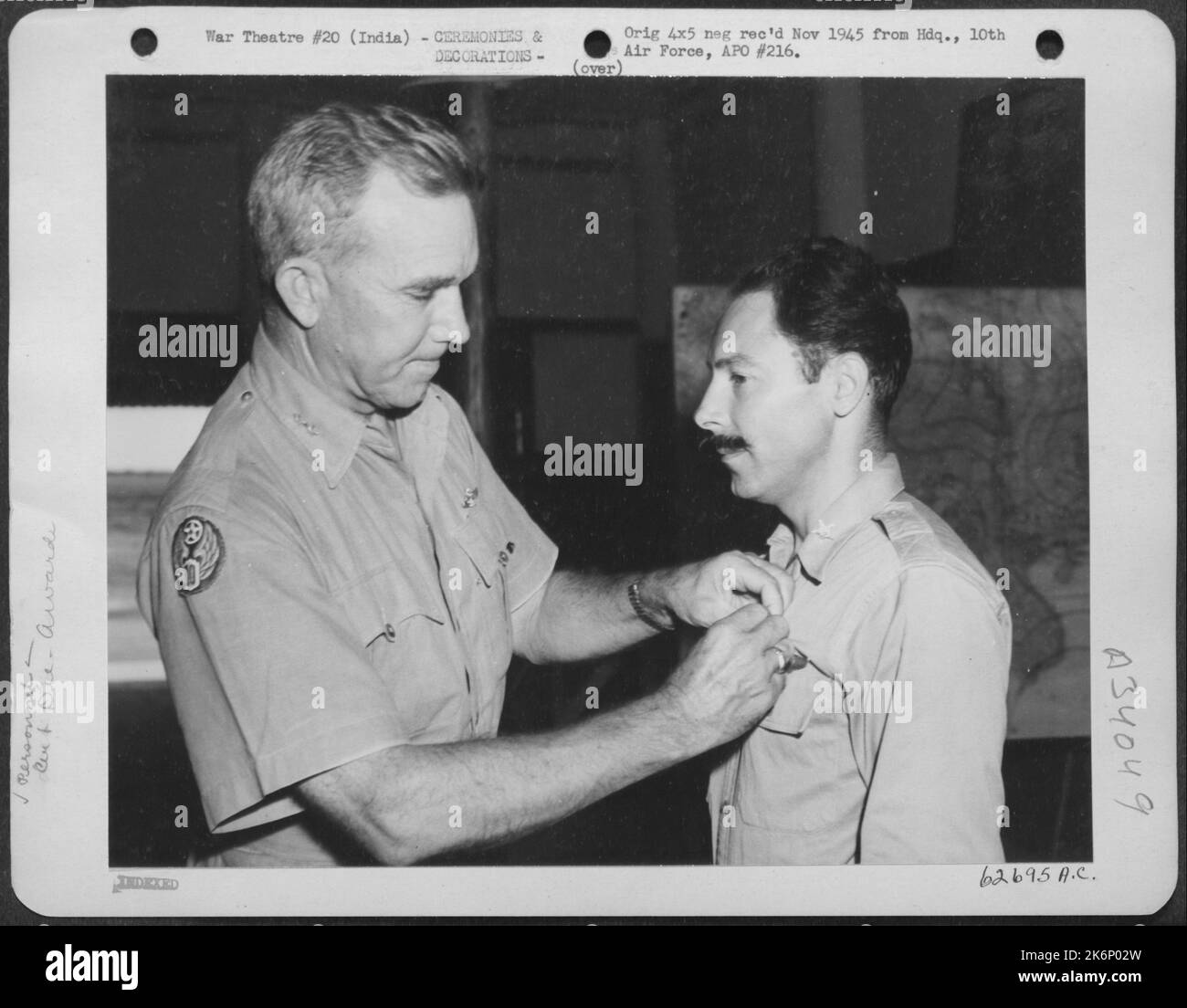 Major General Howard C. Davidson, Commanding General of the 10th Air ...