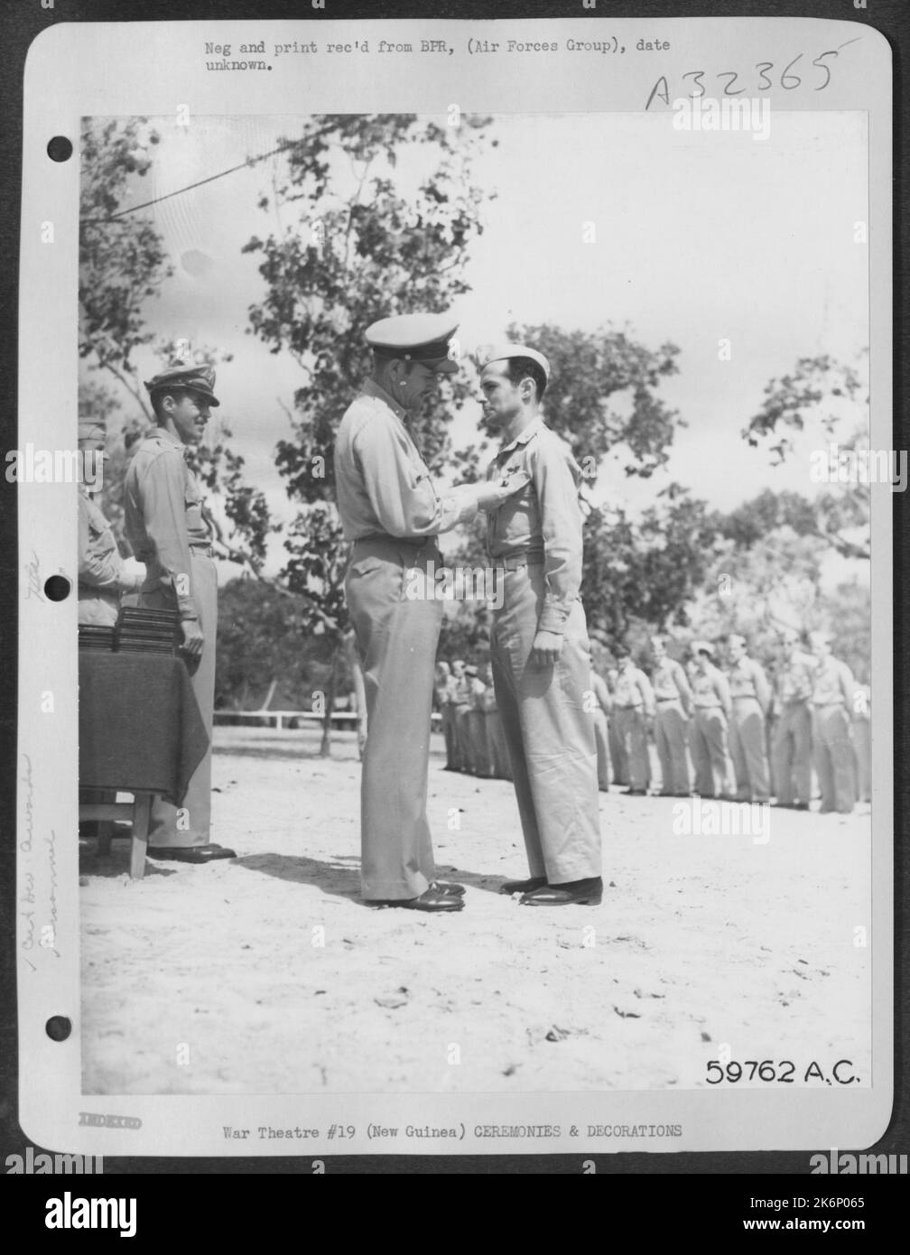 On 15 September 1943 at a ceremony in New Guinea, the Distinguished ...