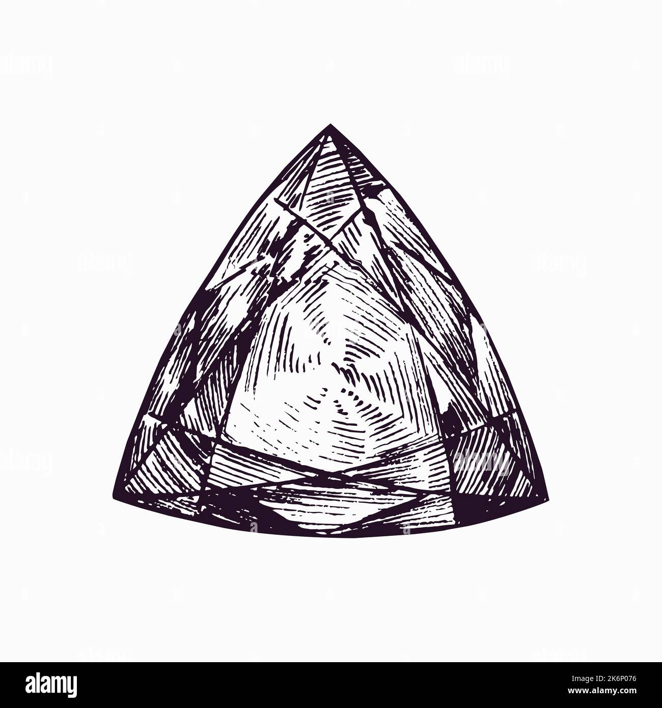 Trilliant cut gem hi-res stock photography and images - Alamy