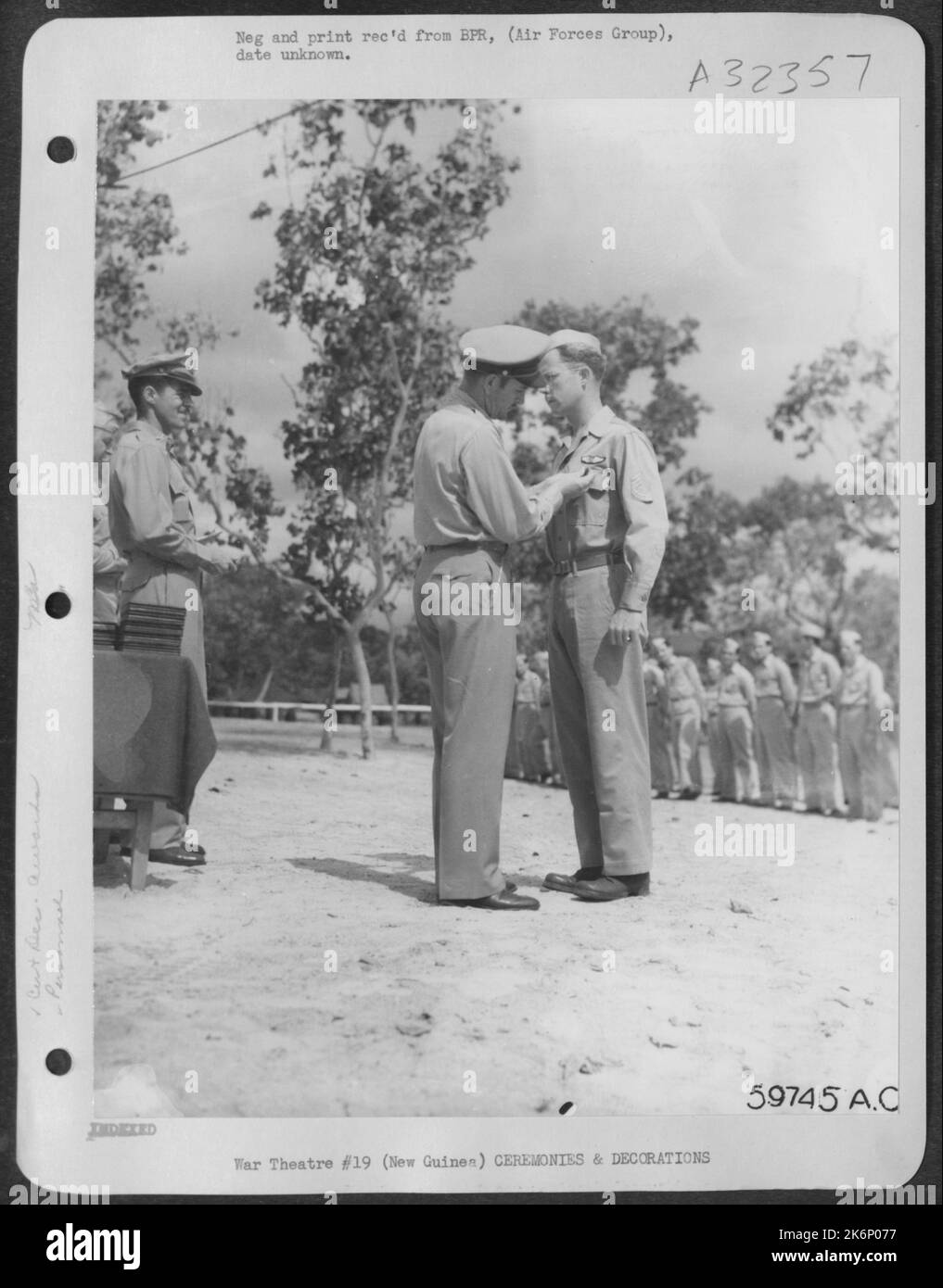 On 15 September 1943, in New Guinea, T/Sgt. Vernon W. Earley, 2822 ...