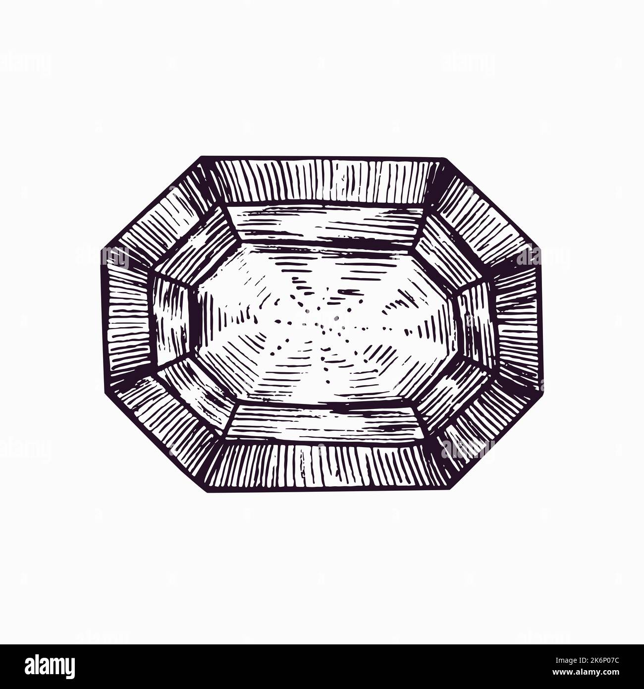 Octagon shape drawing hi-res stock photography and images - Alamy