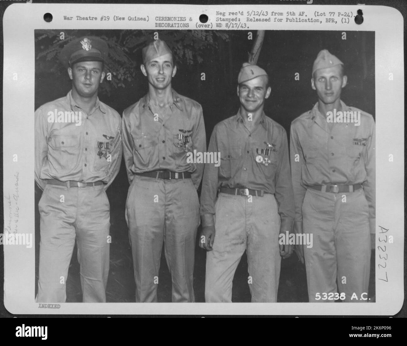 These four first Lts. Were among 16 5th Air Force pursuit pilots ...
