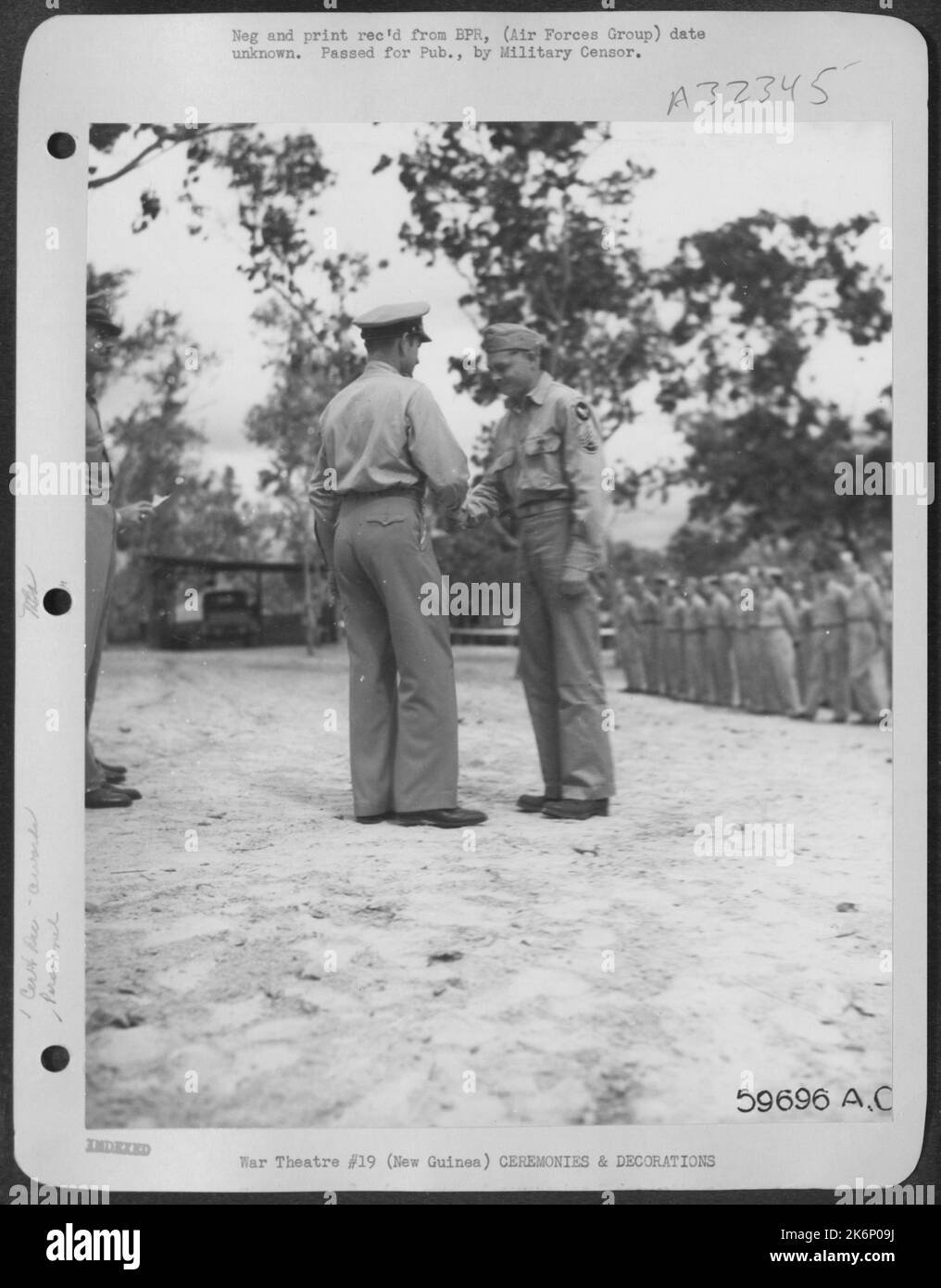 New Guinea, 17 September 1943, S/Sgt. Edwin A. Williams, Box 136 ...