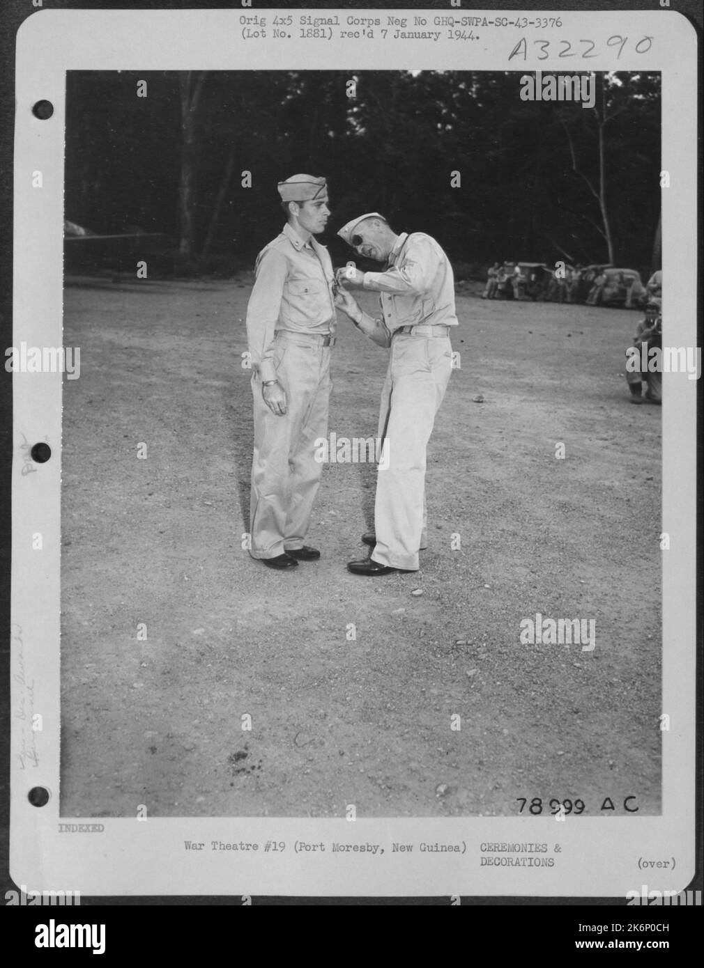 Brig. General Ennis C. Whitehead, Deputy Commander of the 5th Air Force ...