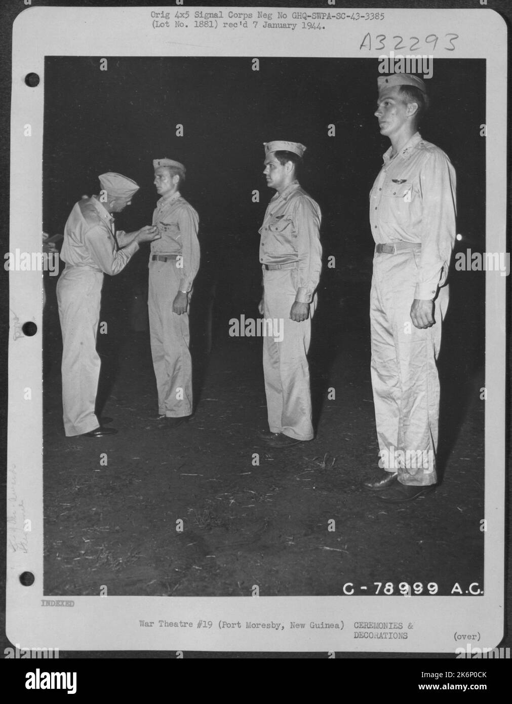 Brig. General Ennis C. Whitehead, Deputy Commander of the 5th Air Force ...