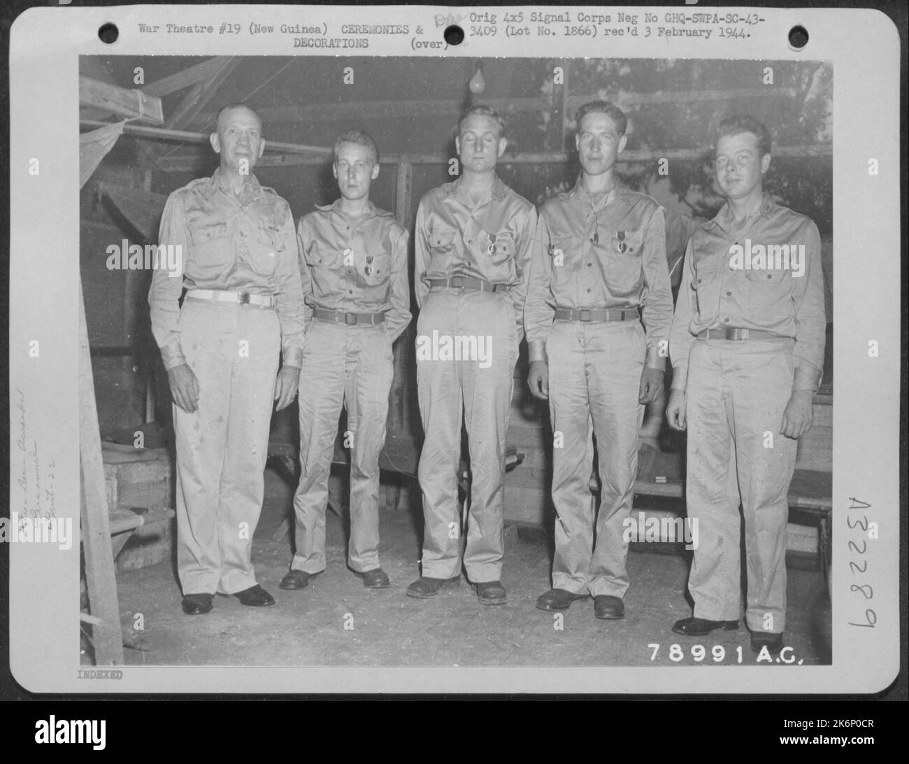 At an informal presentation on 26 March 1943, Brig. General Ennis C ...