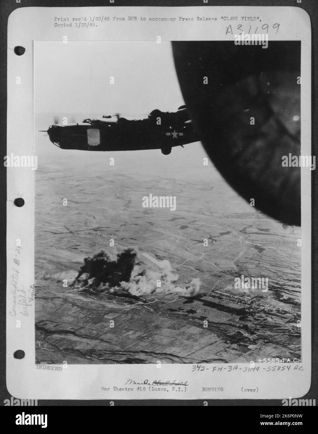 Consolidated B-24 and North American B-25 bombers and Douglas A-20 ...