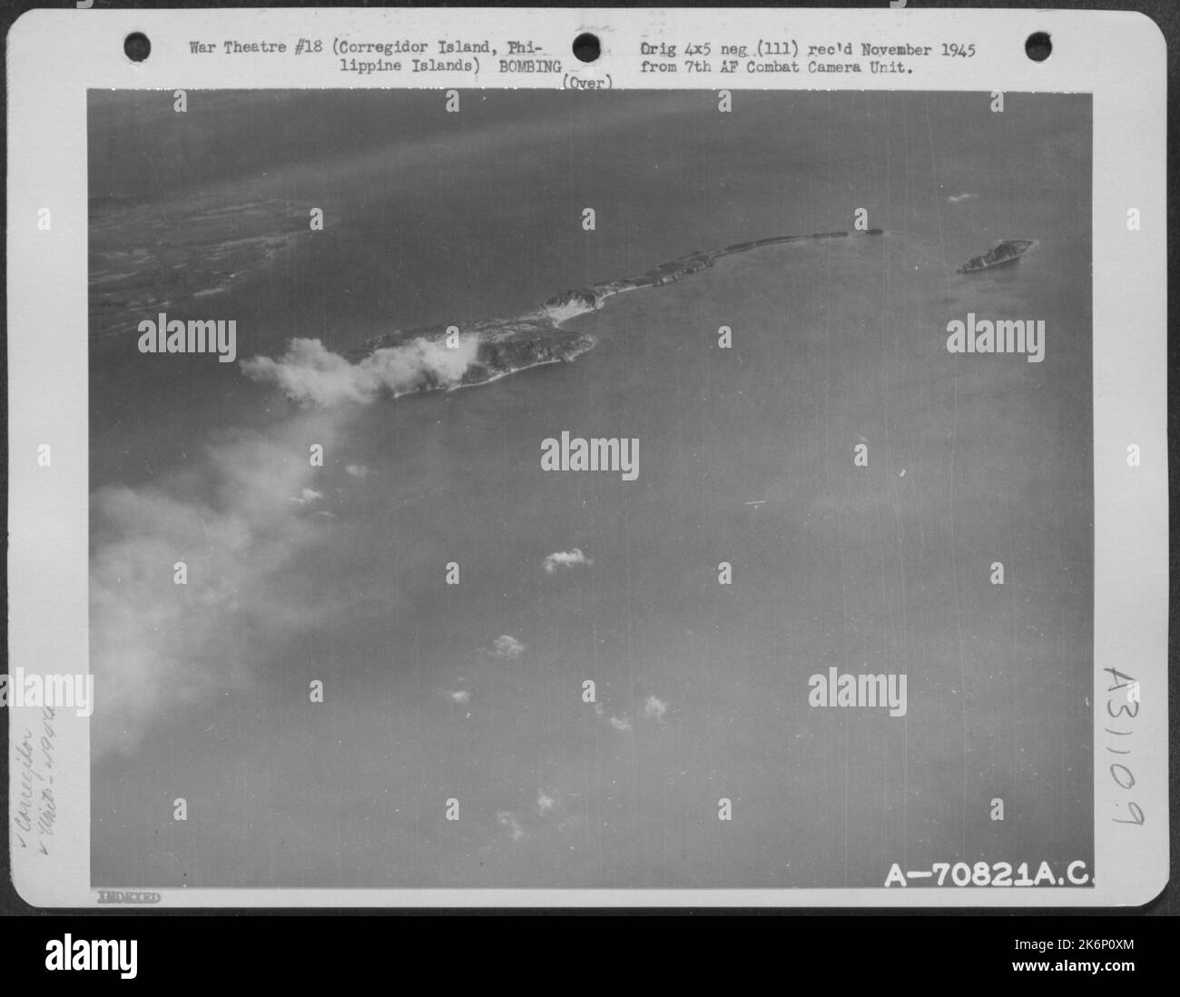 Bombs, Dropped By Consolidated B-24'S Of The 494Th Bomb Group, Burst On ...
