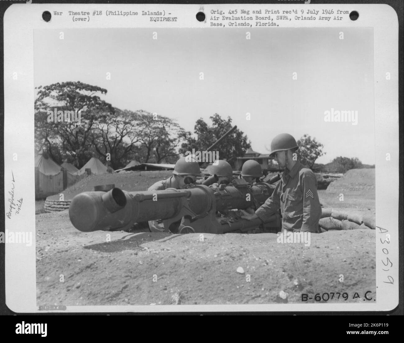 Rangefinder That Determines Exact Altitude Of Enemy Aircraft. 507Th Aaa ...