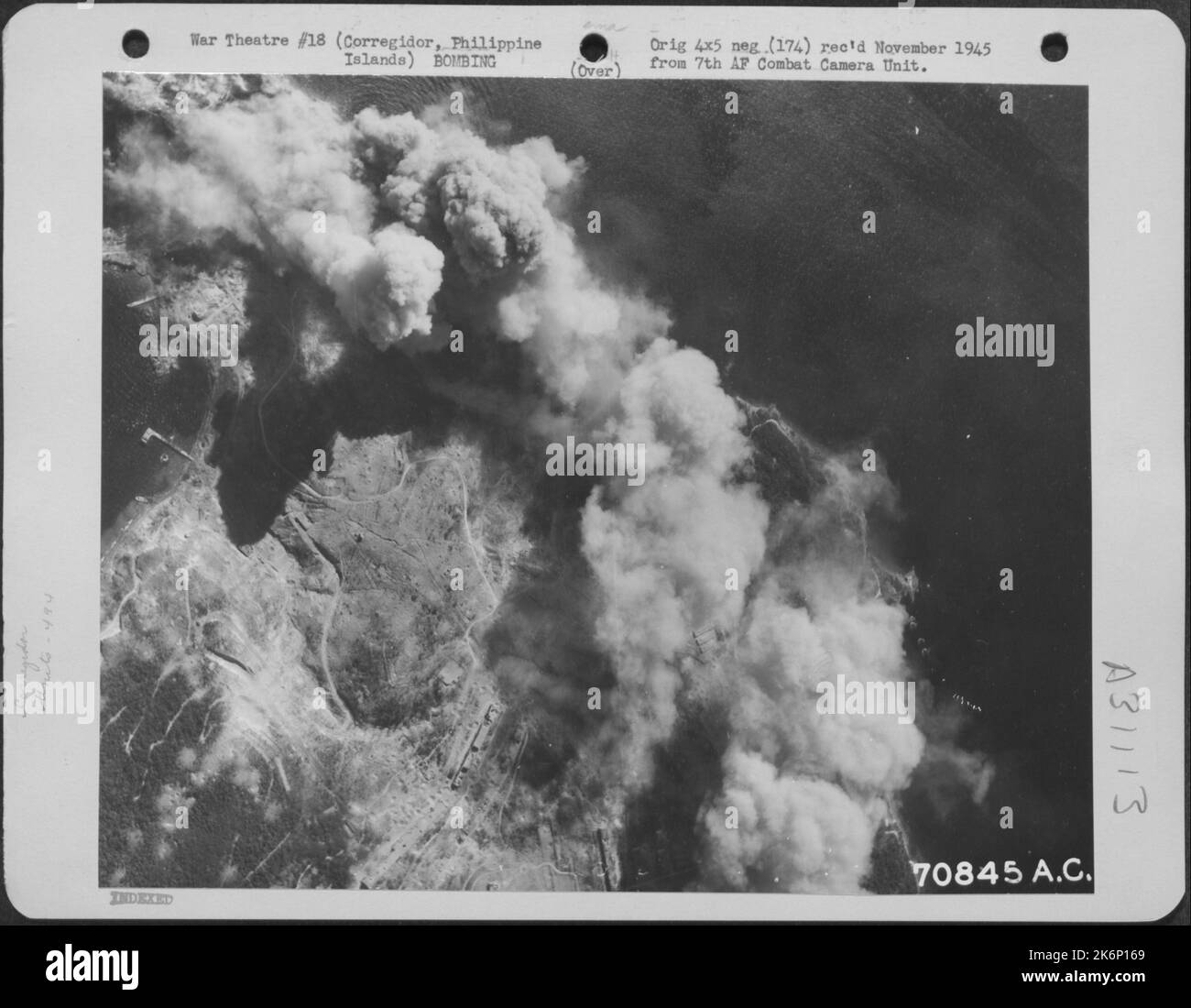 Bombs, dropped by Consolidated B-24 "Liberators" of the 494th Bomb ...