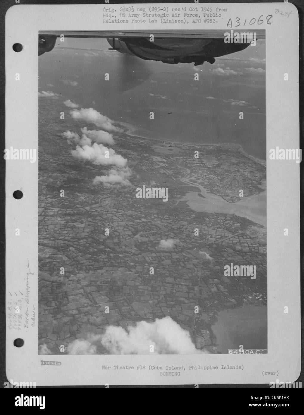 Bombs released by Consolidated B-24 Liberators of the 866th and 867th ...