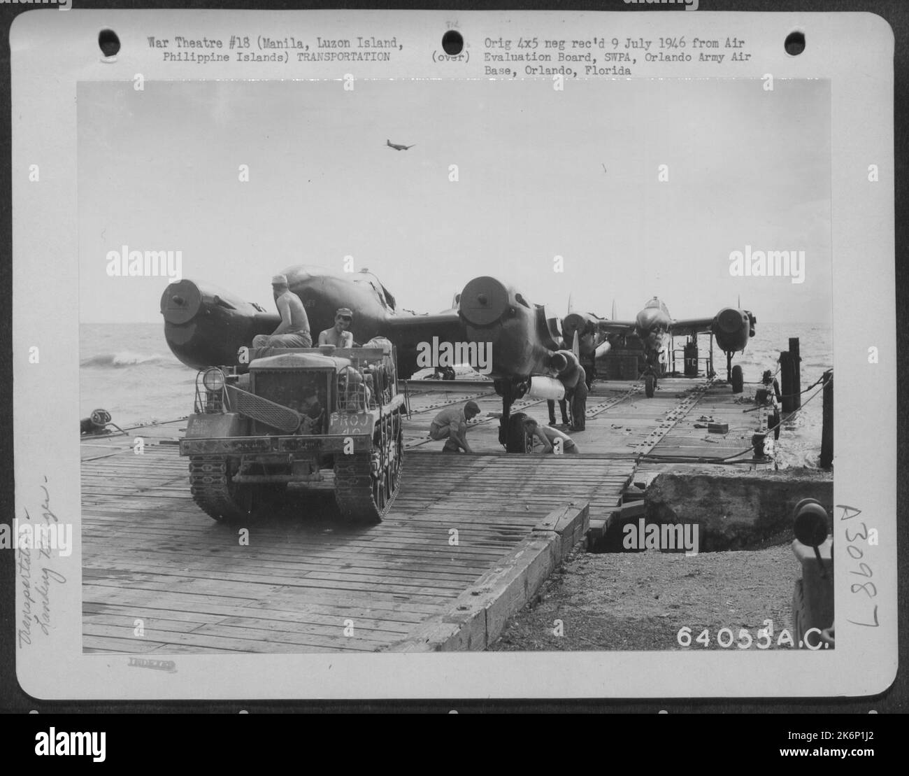 Neilson Field 5th Air Service Area Command Depot #7-Manila, Luzon ...
