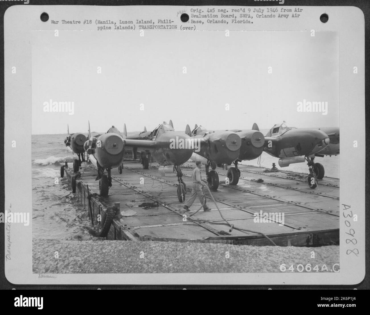 5th Air Service Area Command Depot #7-Neilson Field, Manila, Luzon ...