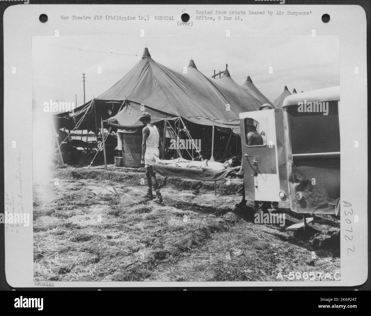 Nielson Field, Manila, Philippine Islands, 11 May 1945. Co. "C," 264th ...