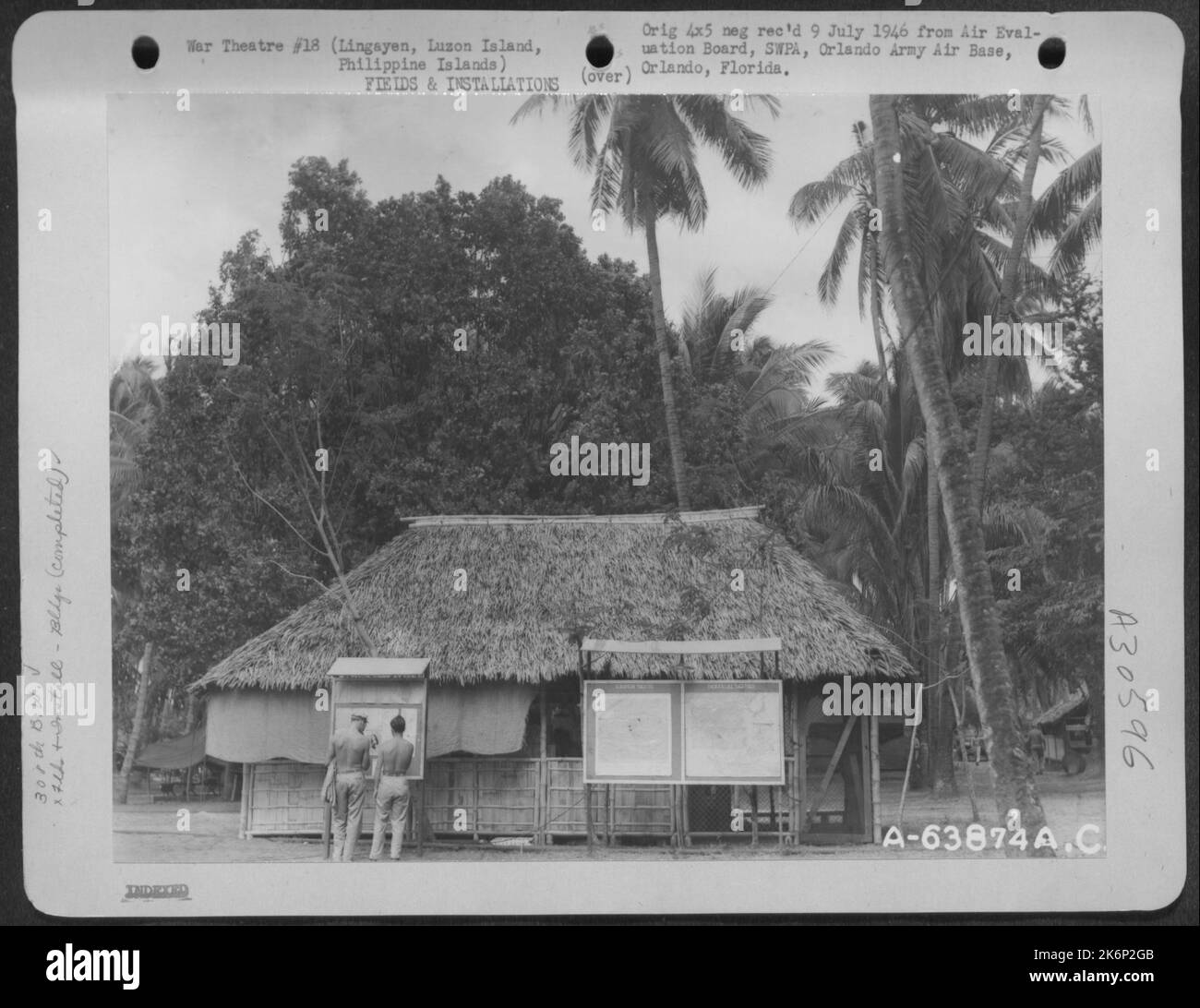 308th Bomb Wing"H" Special Services Building. With GI movies, libraries ...