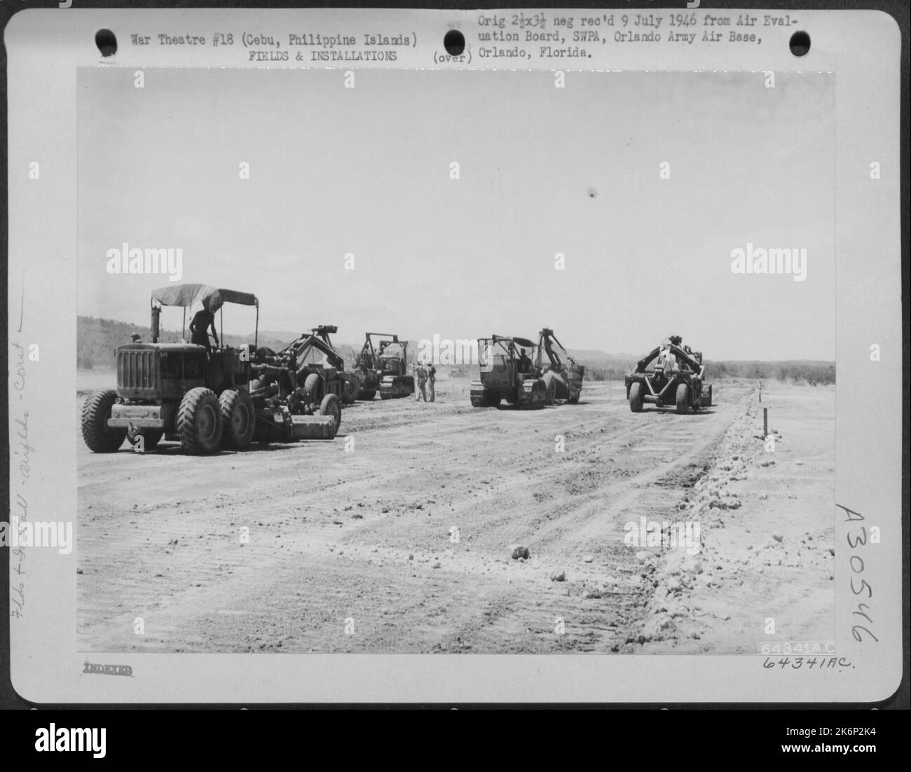 Airstrip preparation Black and White Stock Photos & Images - Alamy