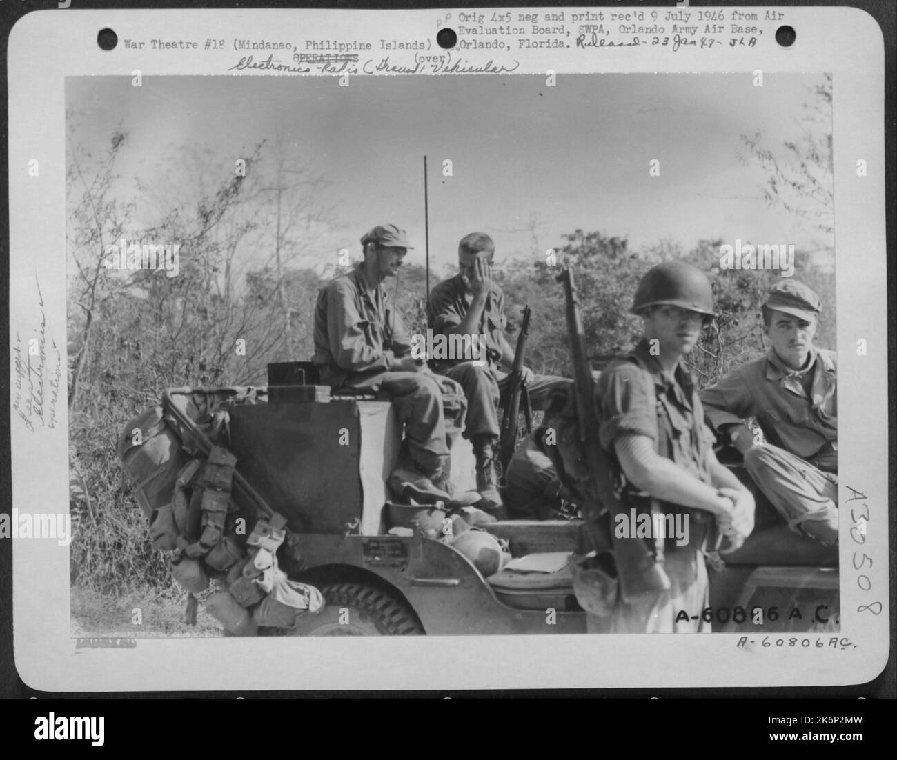 JASCO unit operating on Mindanao in the Philippine Islands, 28 April ...