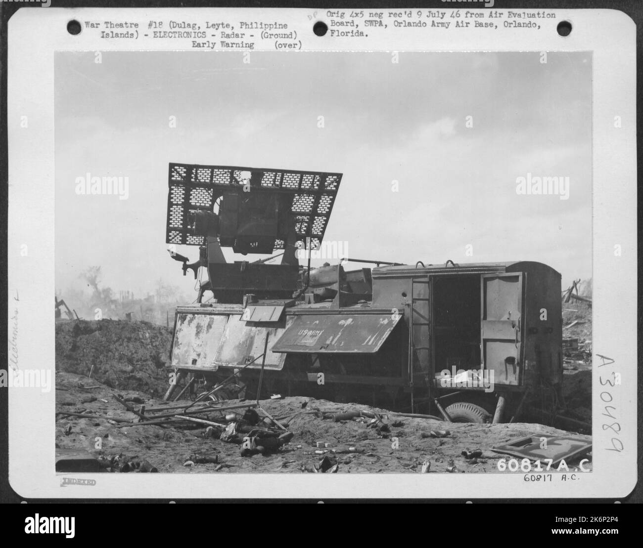 When a Japanese airplane bombed the adjacent ammunition dump on Dulag ...