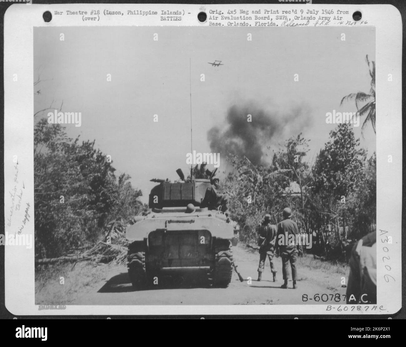 Bombs Away Over Batangas Province, Luzon, Philippine Islands. Two 300 ...