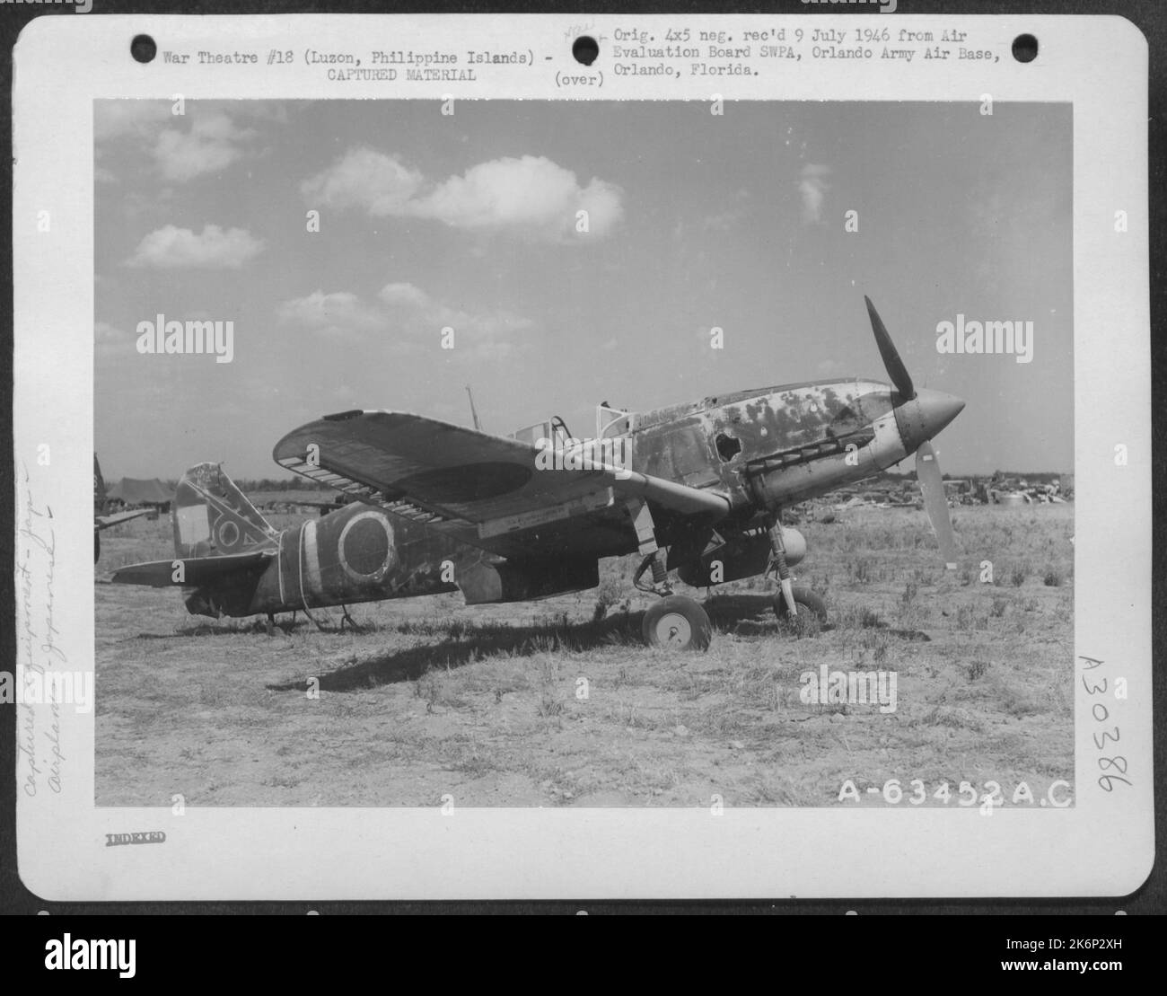 Japanese Airplanes Awaiting Repair By The Technical Air Intelligence ...