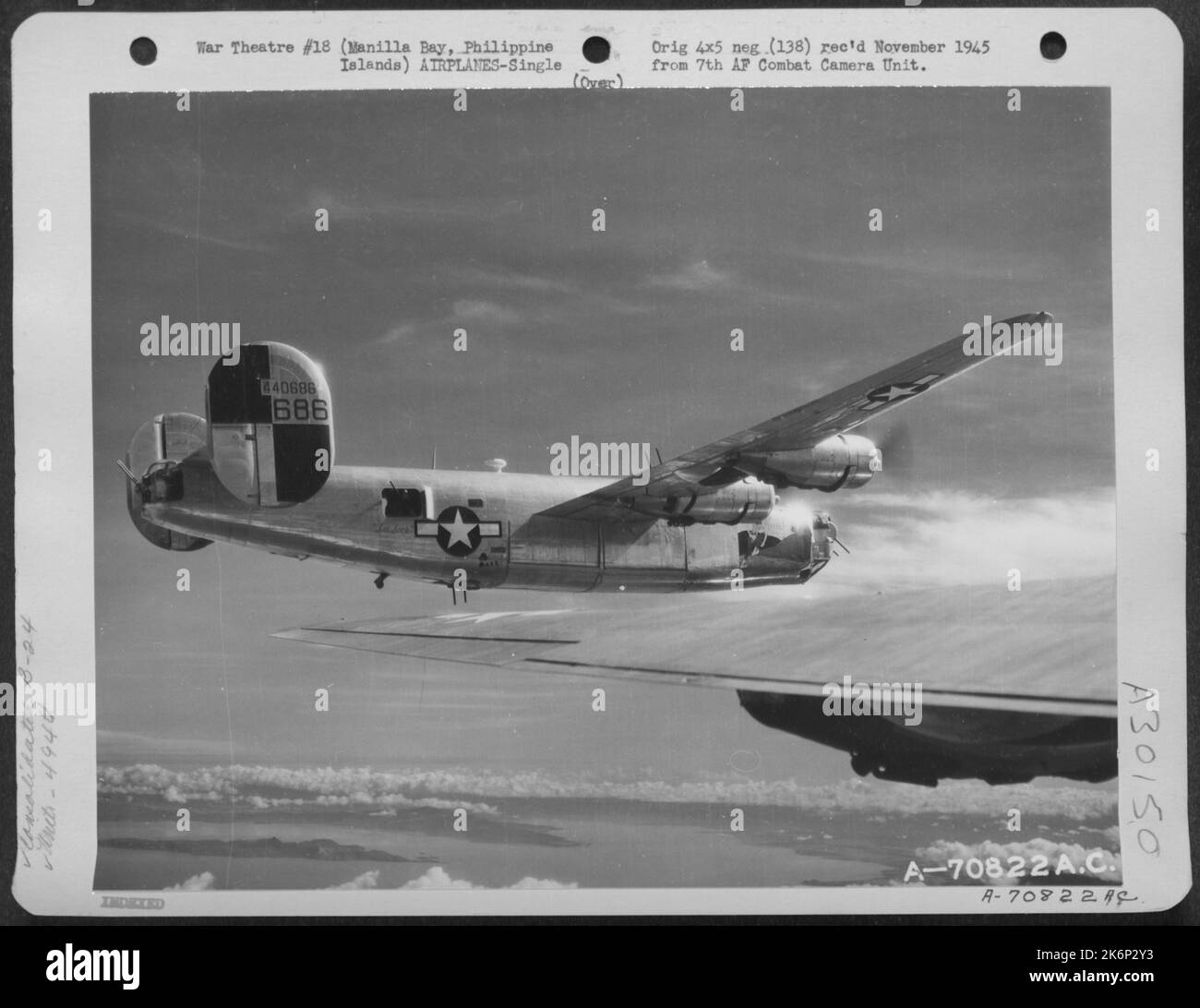 Their Mission Completed, These Huge Consolidated B-24 "Liberators" Of ...