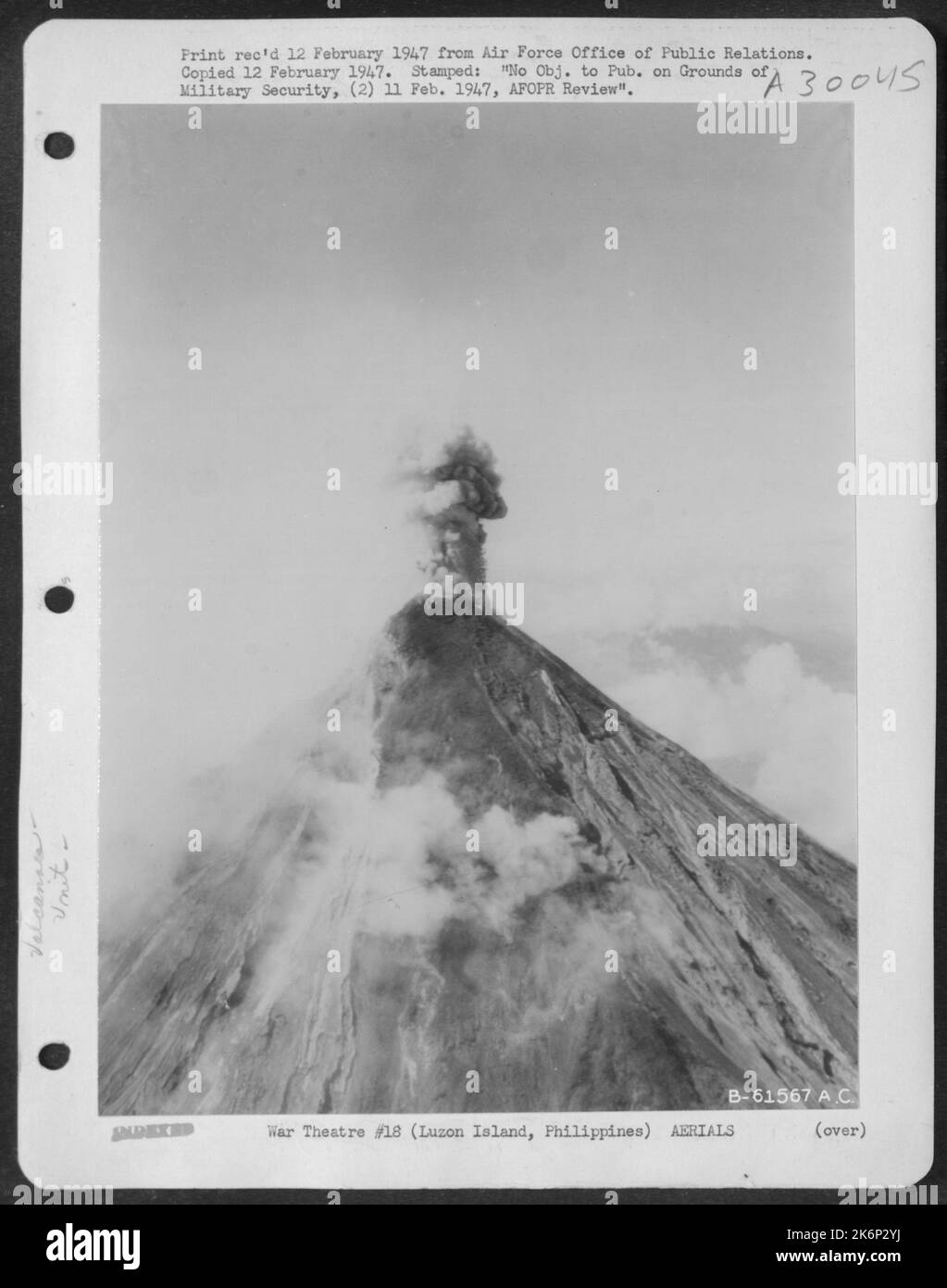 Mayon Volcano Erupts - This Series Of Photographs, Taken From A Douglas ...
