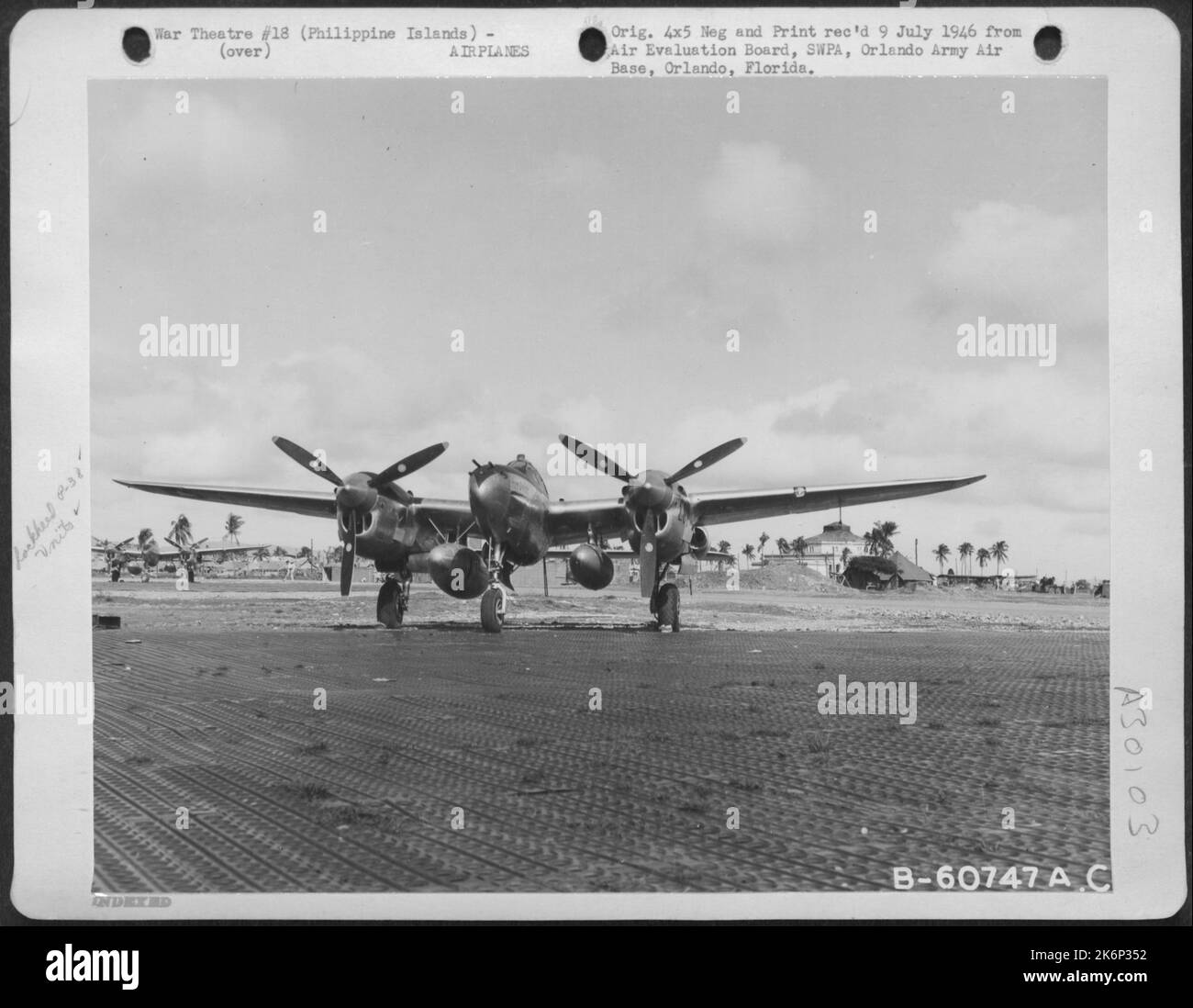 Lockheed P-38 Lightning Of The 475Th Fighter Group, Equipped With Two ...