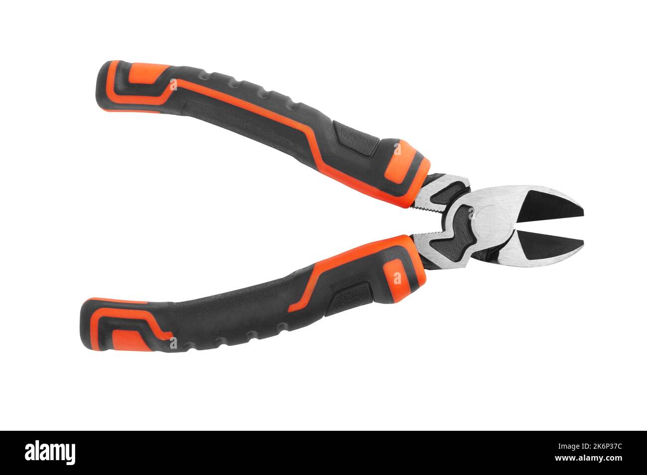 Wire cutter pliers isolated on white background Stock Photo - Alamy