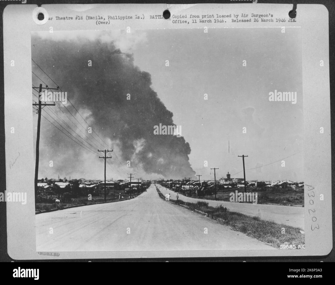 Battle of manila 1945 hi-res stock photography and images - Alamy
