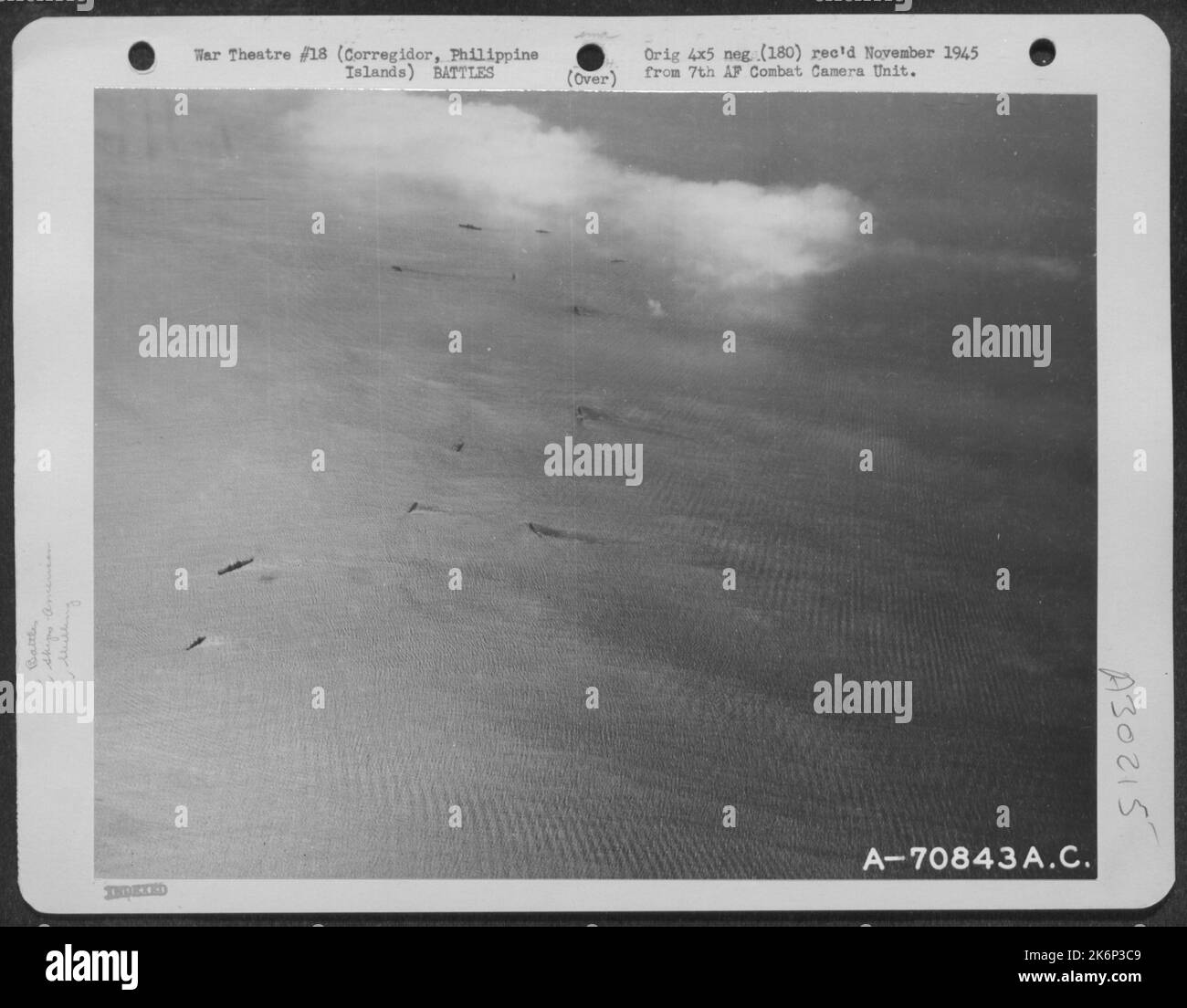 Kuma class cruiser taking Stock Photo - Alamy