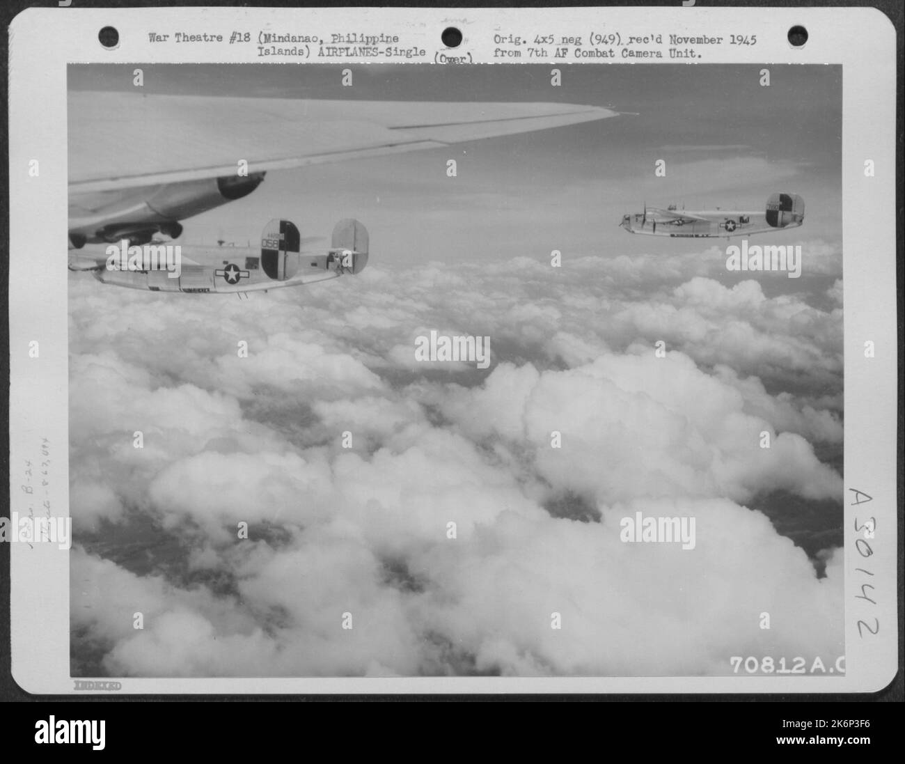 On 11 March 1945 Consolidated B-24 "Liberators" of the 867th Bomb ...