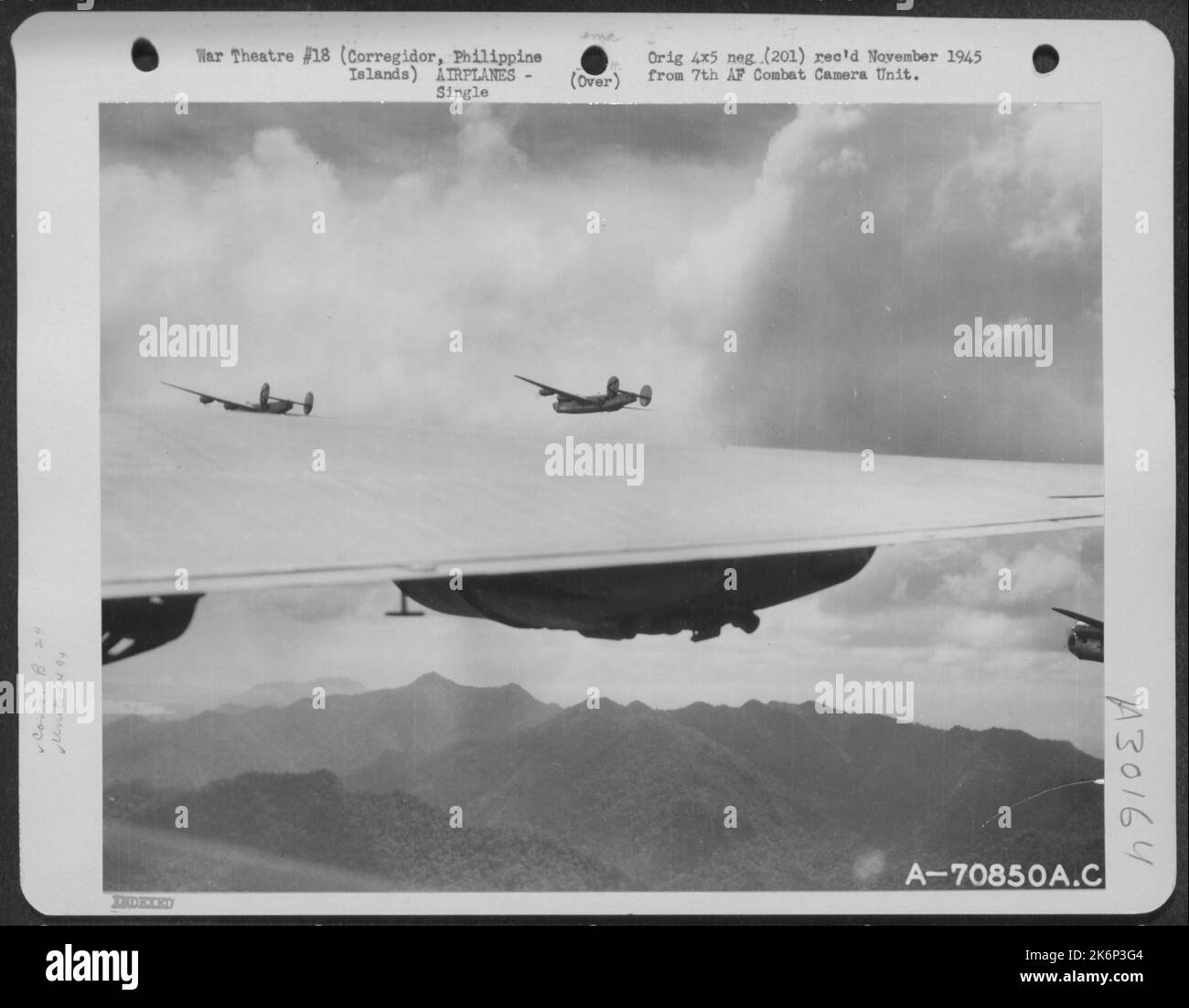 After dropping their bombs on the targets on Corregidor and Caballo ...