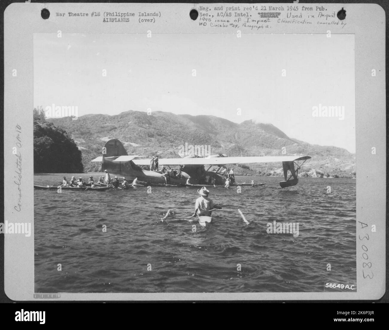 A special recon party was put ashore in this bay in the Philippines on ...