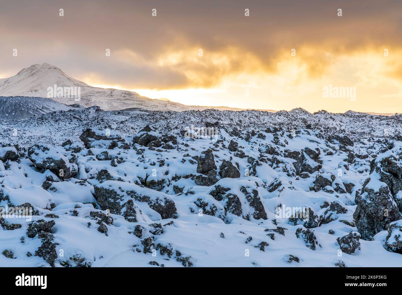 Lava Rock Formations, Snaefellsnes peninsula, Iceland, Europe Stock ...