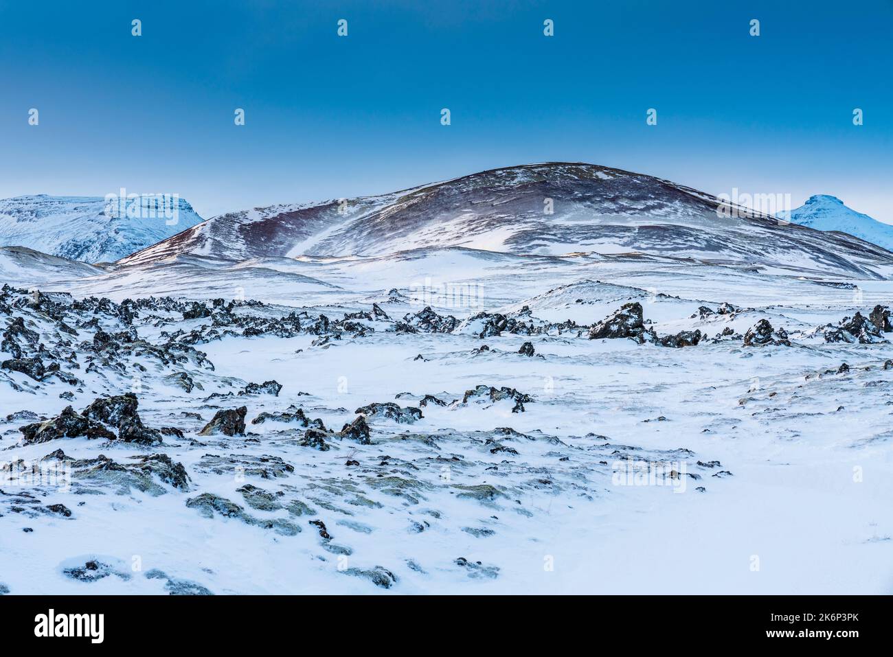 Lava Rock Formations, Snaefellsnes peninsula, Iceland, Europe Stock ...