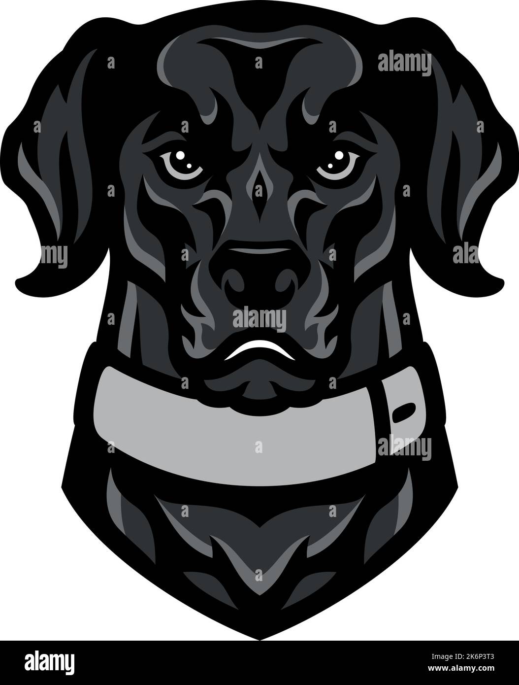 Cartoon serious face hi-res stock photography and images - Alamy