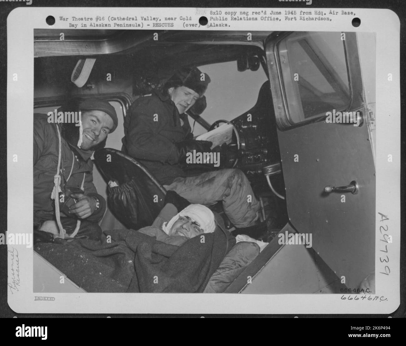 Typical of the courageous spirit shown by the wounded men during the ...