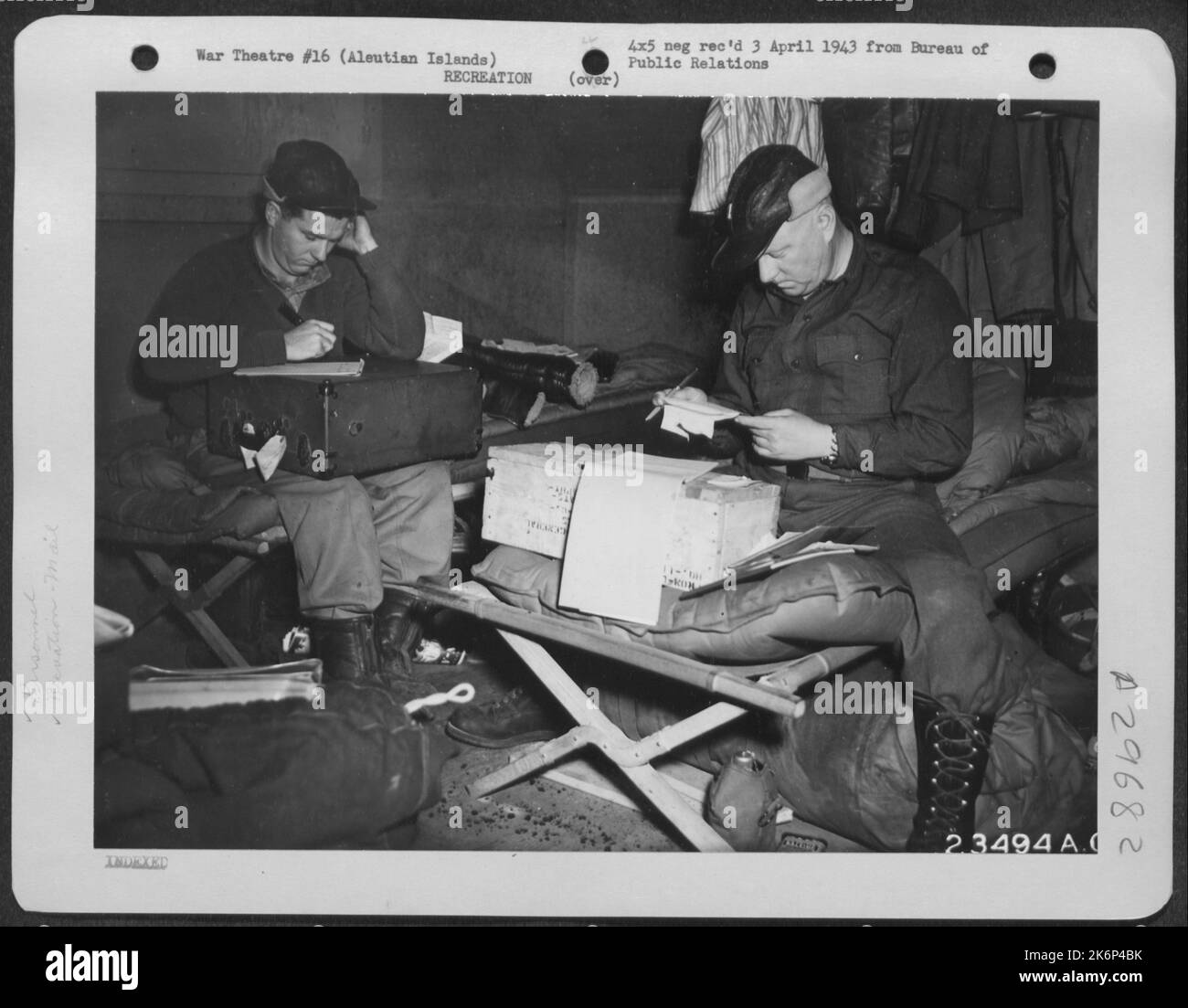 Lt. George W. Morgan of Los Angeles, California and Lt. Lloyd W. Ward ...