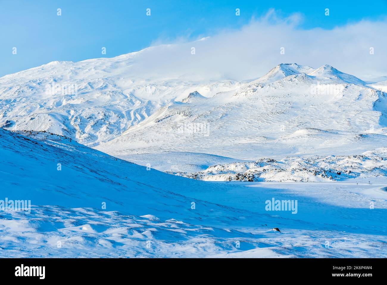 Hellnar View Point, Snaefellsnes peninsula, Iceland, Europe Stock Photo ...