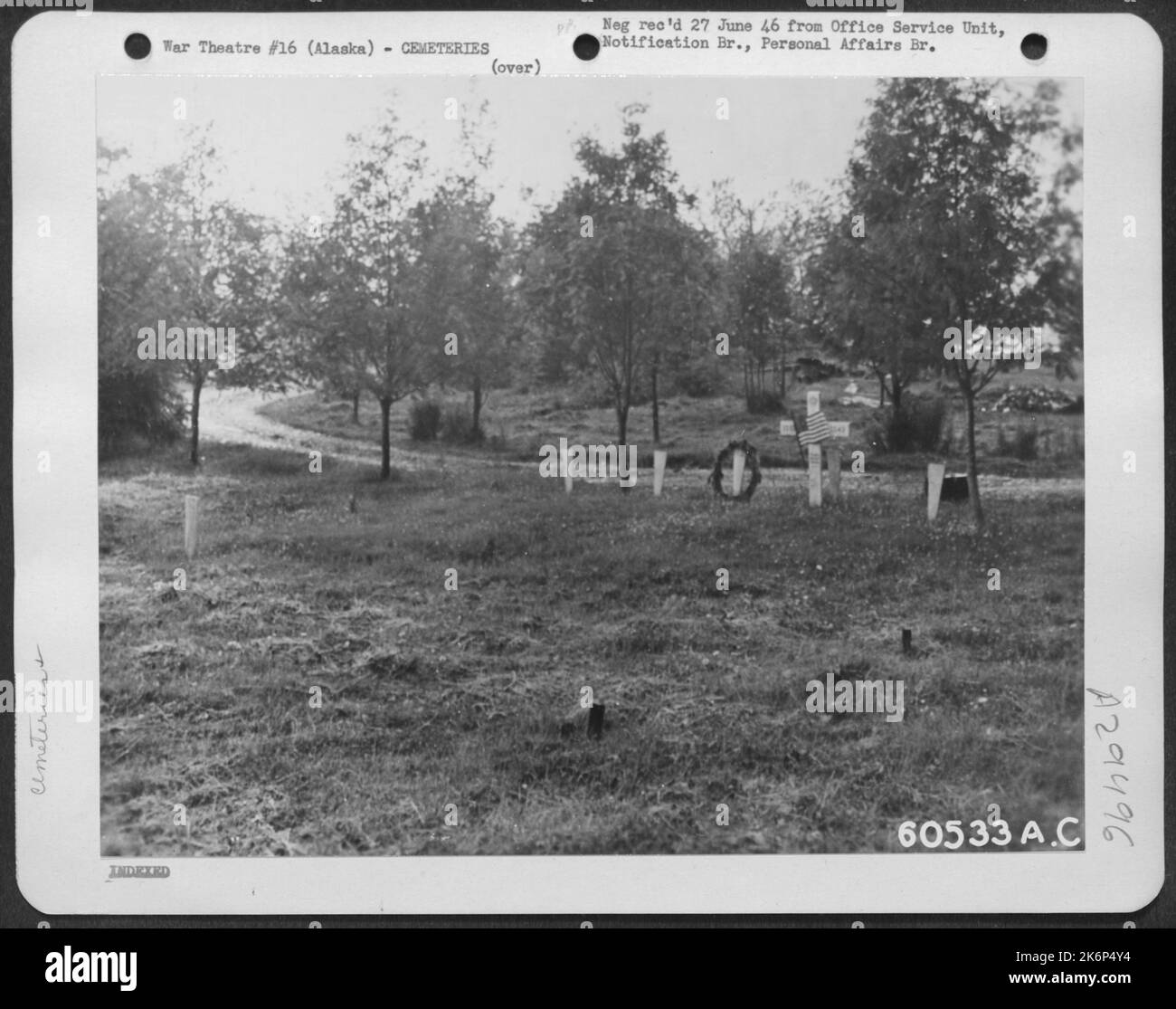 United States Bayview Cemetery in Ketchikan, Alaska. The grave in the ...