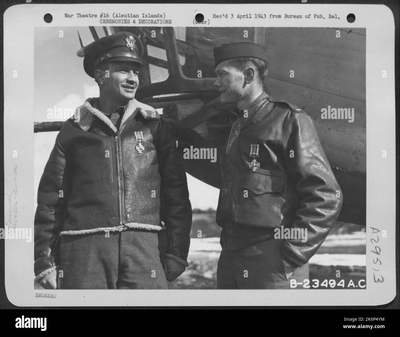 Capt. George Laven, Jr., of San Antonio, Texas, shown with ...