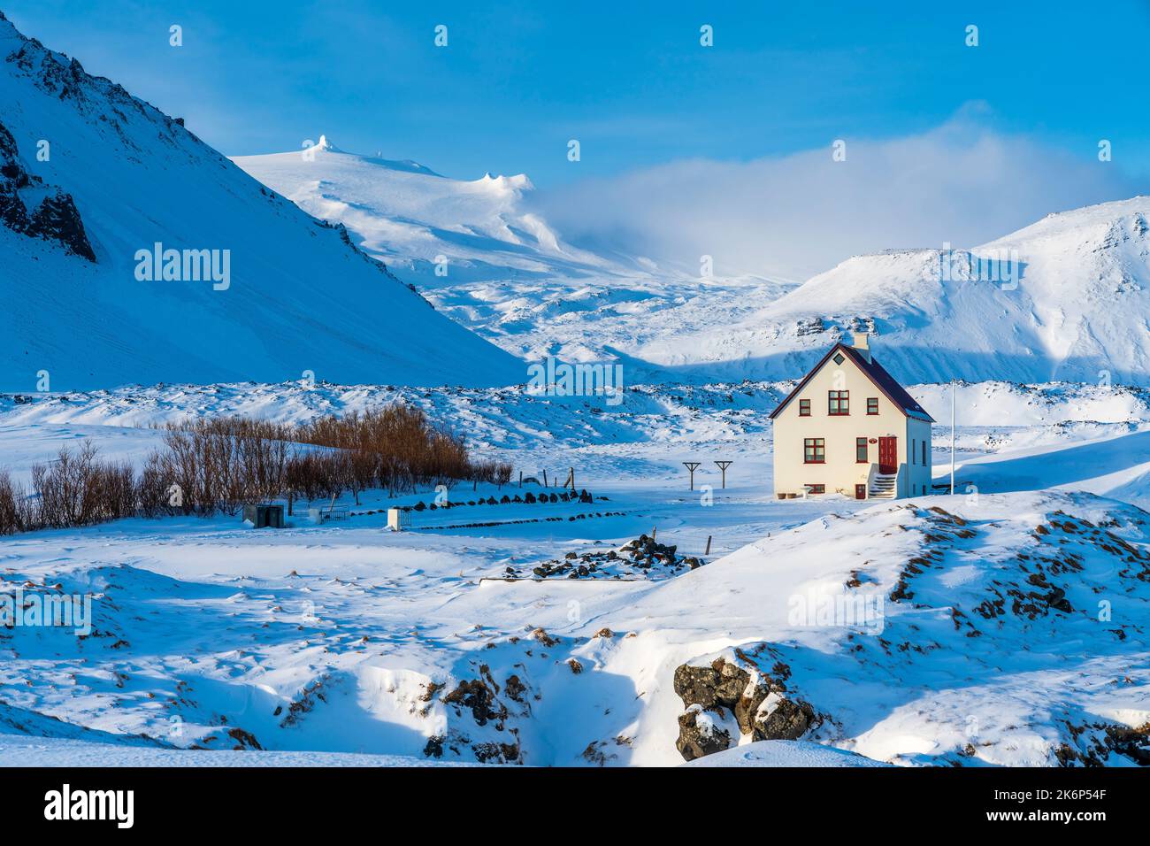 Arnarstapi coast, Snaefellsnes peninsula, Iceland, Europe Stock Photo ...