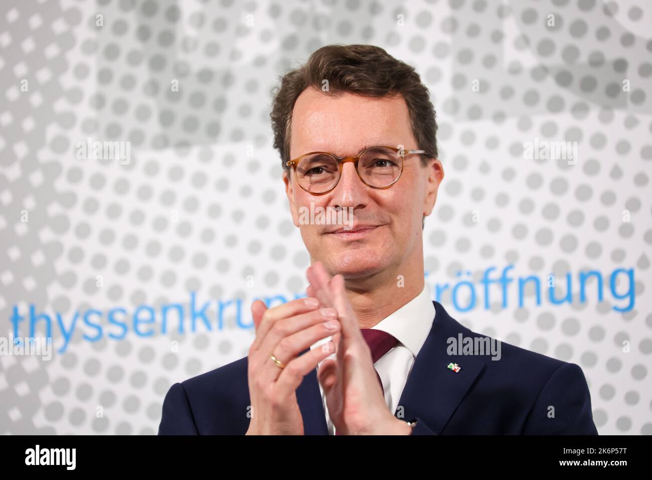 Dortmund, North Rhine-Westphalia, Germany - ThyssenKrupp Steel, opening ...